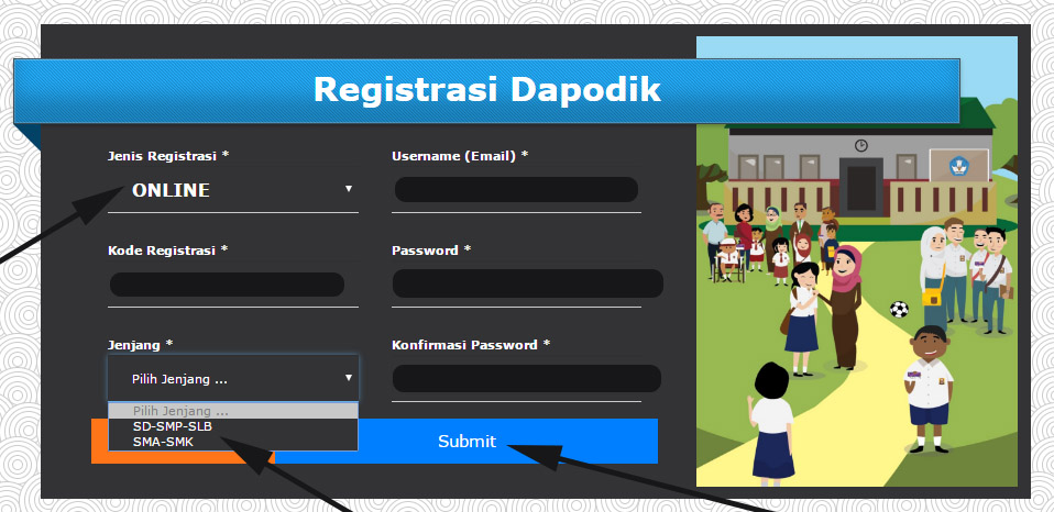 Cara Install dan Registrasi Online Aplikasi Dapodik 2017 Semester Genap ...