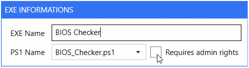 PS1 To Exe Generator - New version | Syst & Deploy