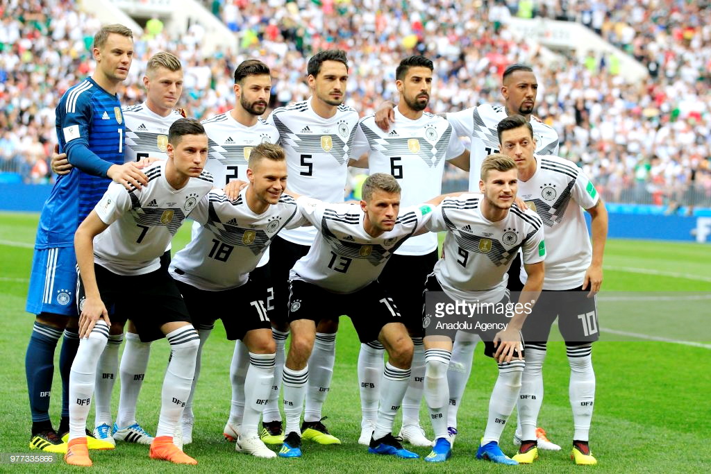 SELECCIÓN DE ALEMANIA contra SELECCIÓN DE MÉXICO 16/06/2018 Mundial