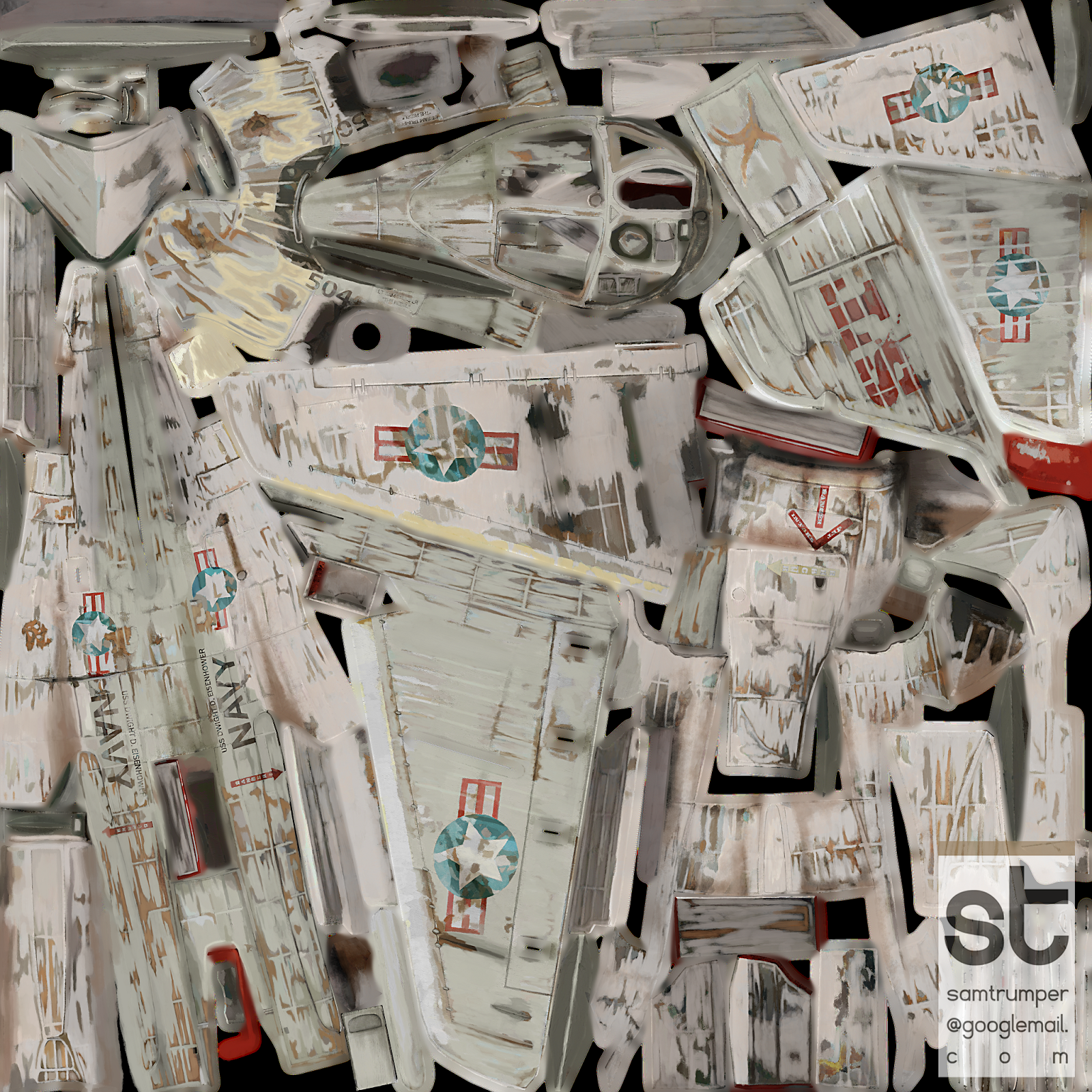 [UDK] The Wreckage Environment — polycount