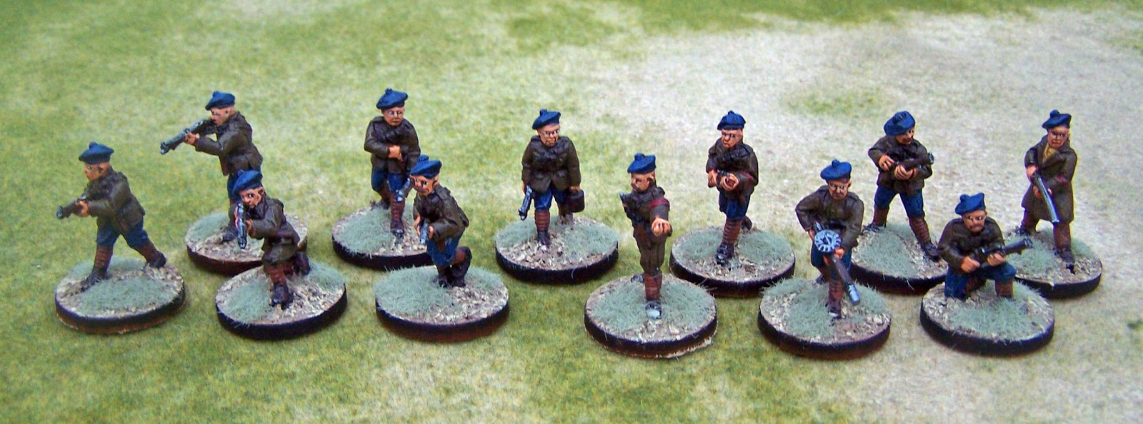 Balkan Wargamer: VBCW - Clydeside Brigade recruits