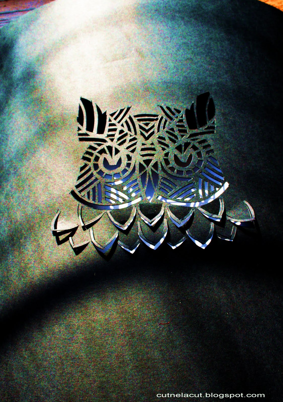 Cut Nela Cut Paper Cut Owl