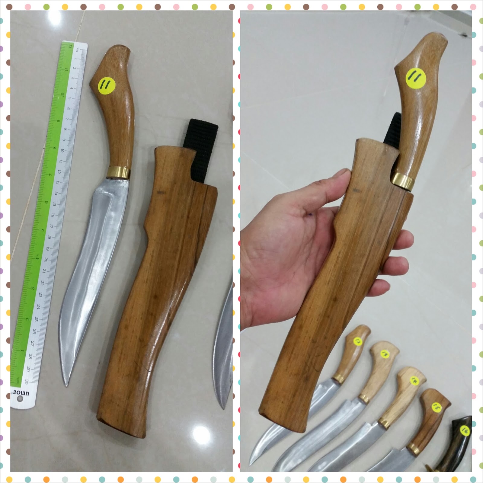 Parang Online: Pisau lapah / siang @ potong daging ( 11 - 20) SOLD OUT