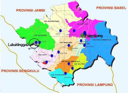 Letak Geografis Lubuklinggau - Graha Bulan Production
