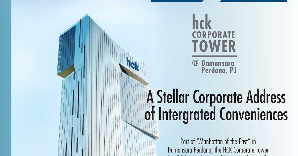 Advertisement : HCK Tower - A Stellar Corporate Address