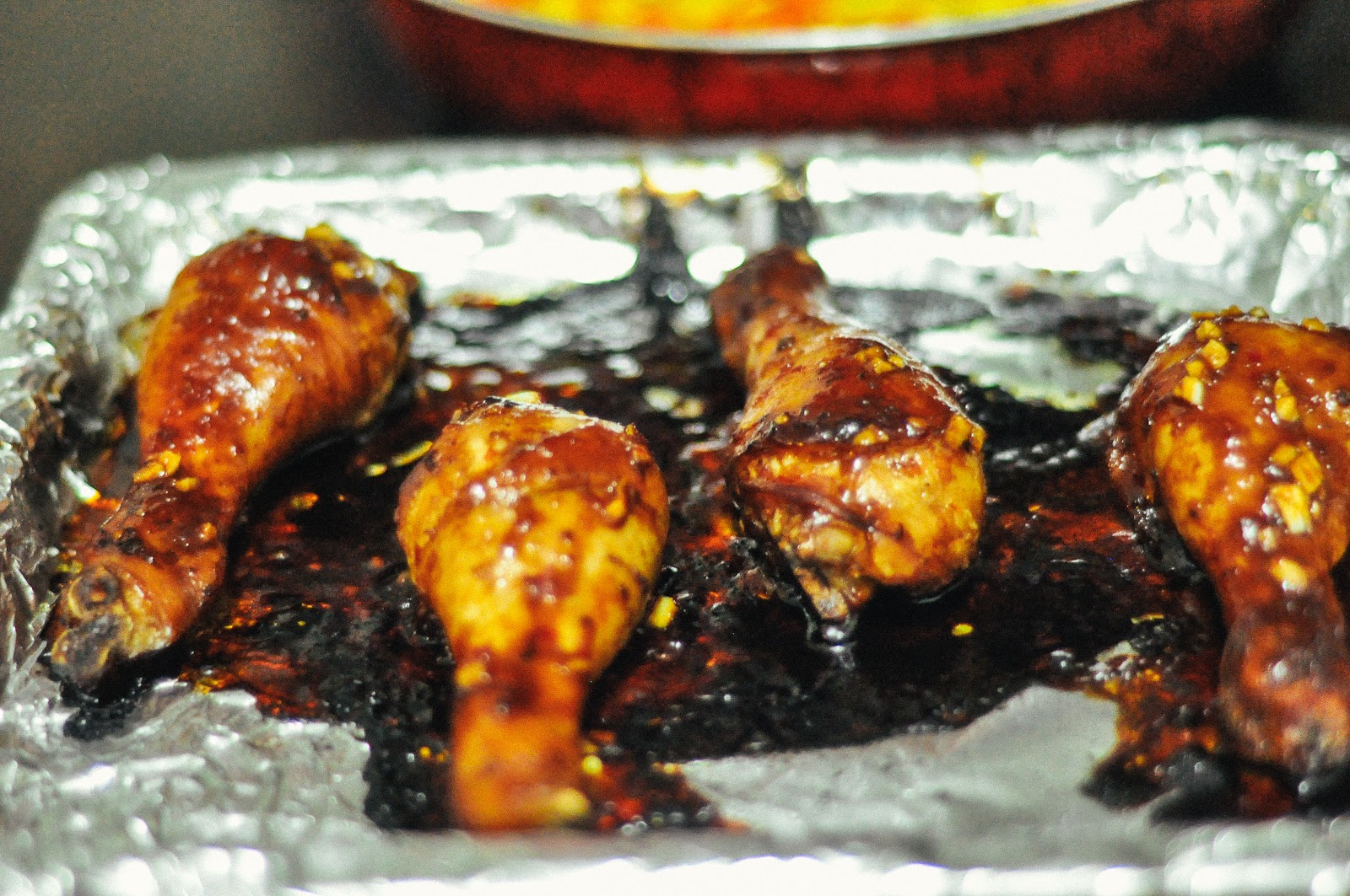 Sticky Spicy Honey Chicken - Ochi In The City