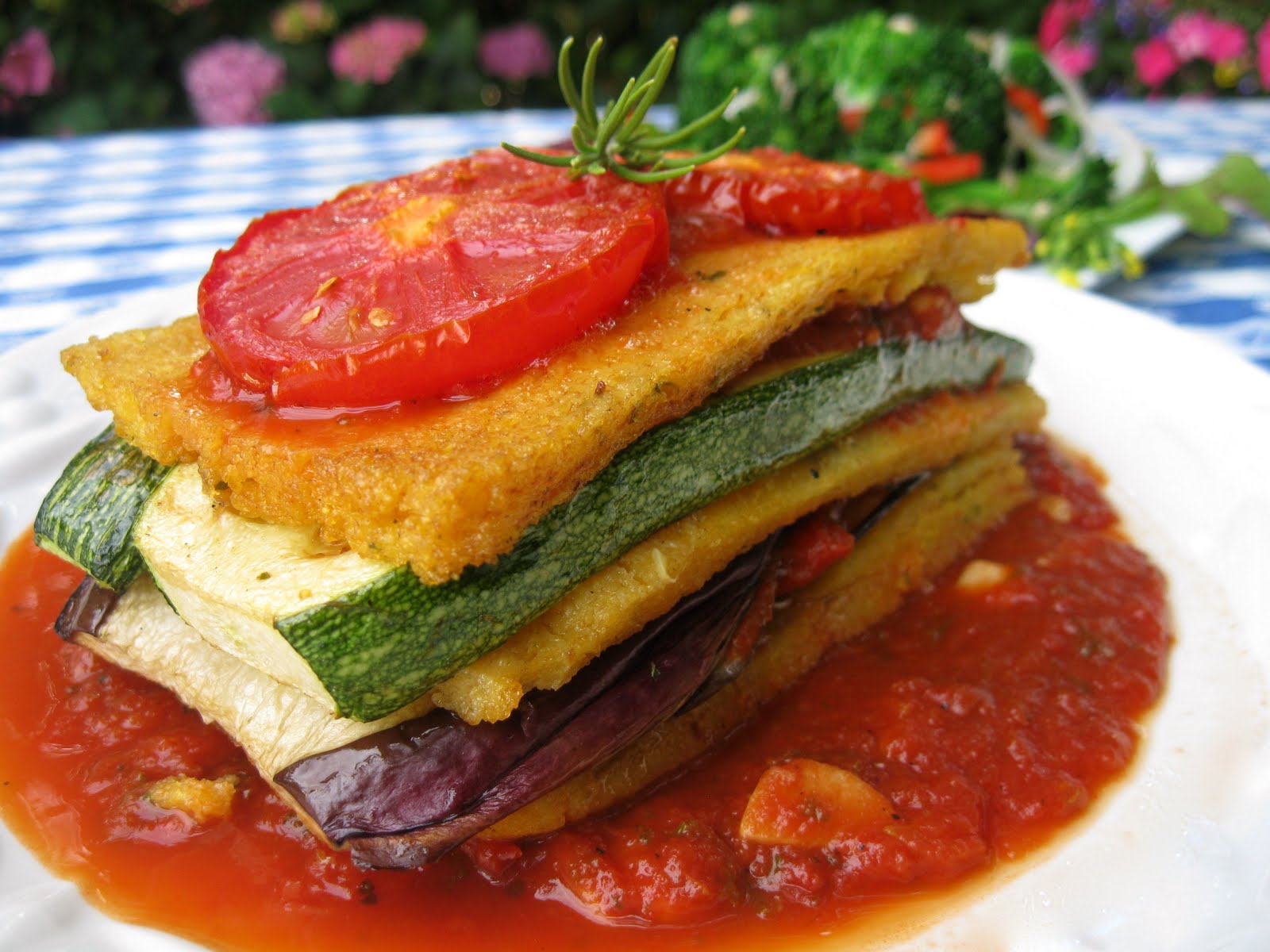 Dandelion Vegan Blog: Polenta Stacks