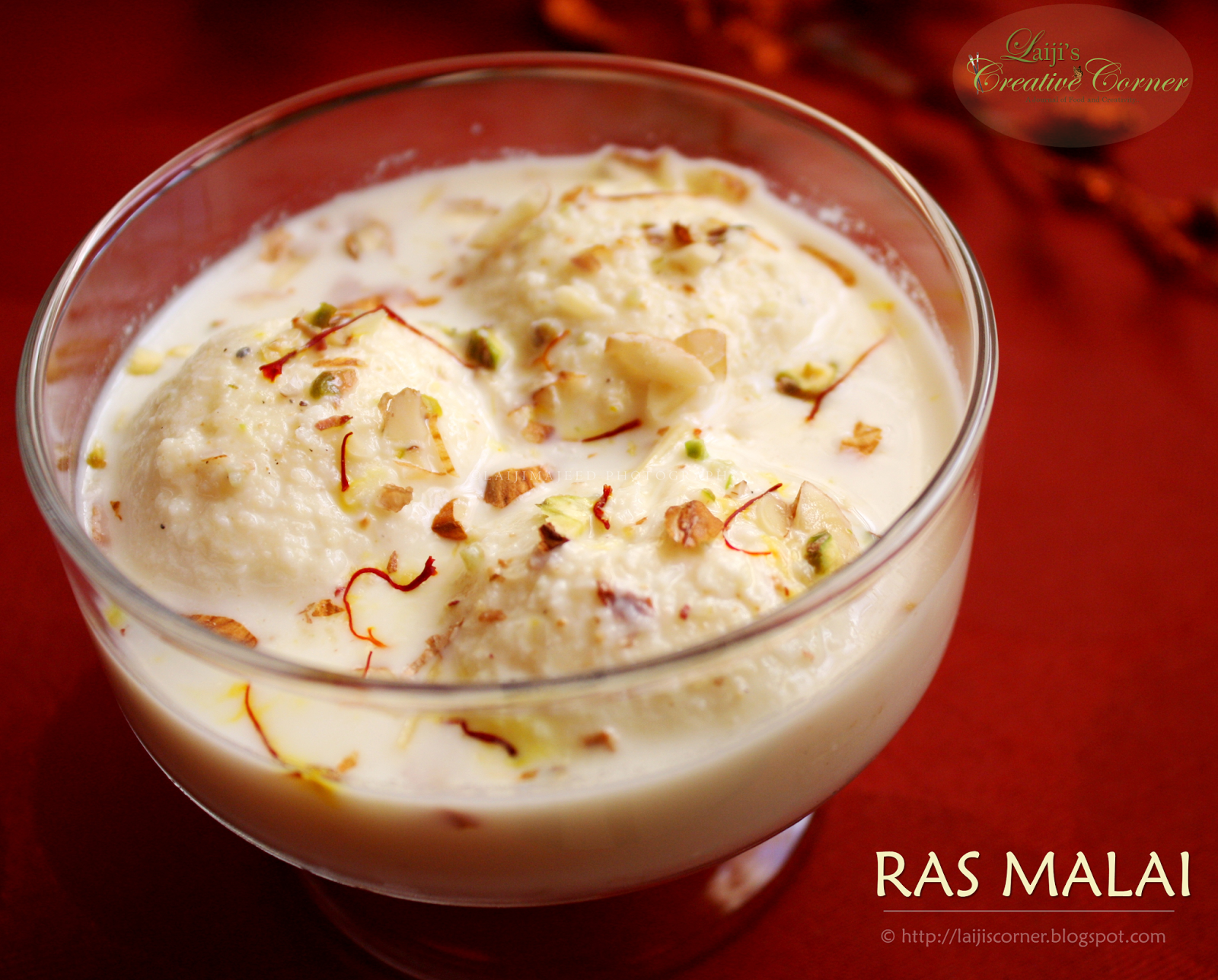 Laiji's Creative Corner: Ras Malai