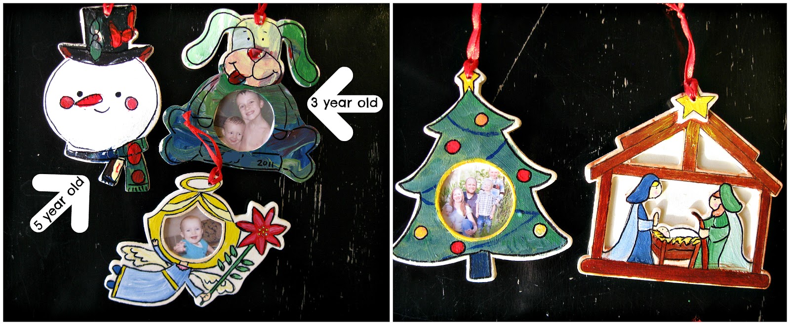 Painting Christmas Ornaments