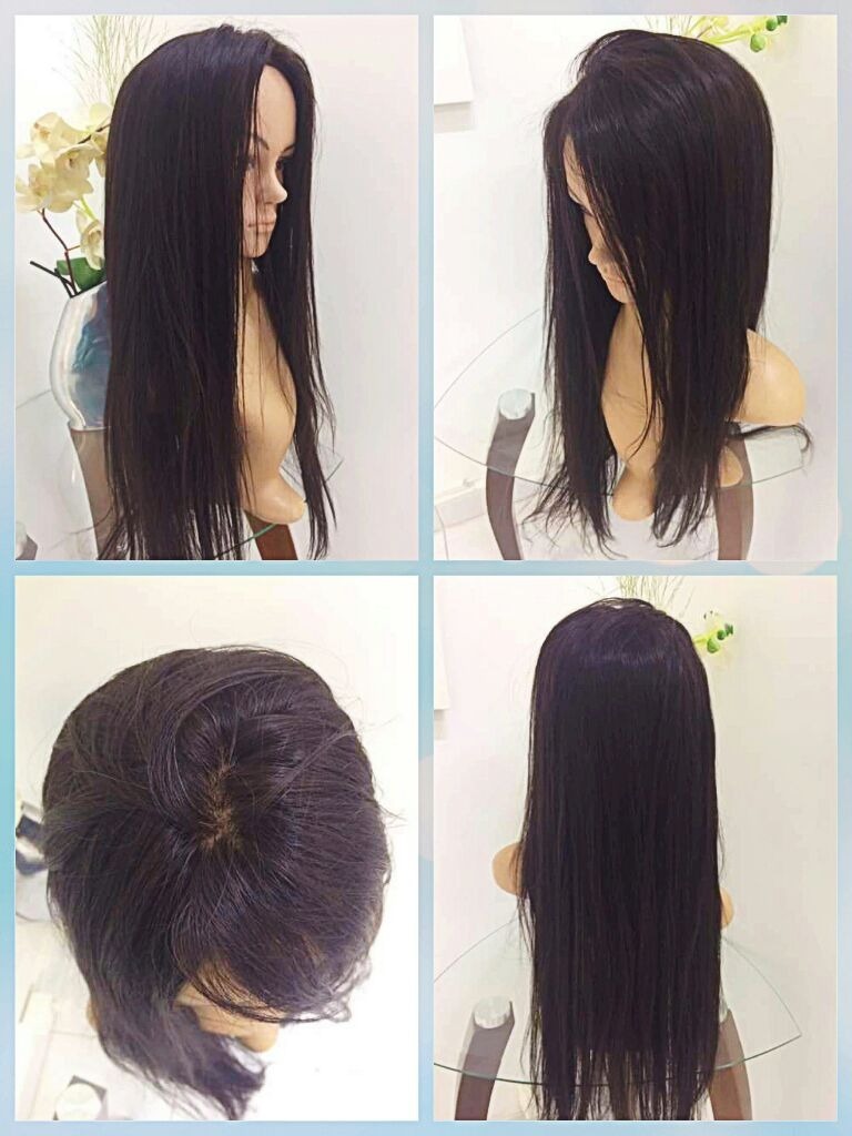 Prótese Capilar: FULL LACE DE ALTA QUALIDADE DE CHEVEUX
