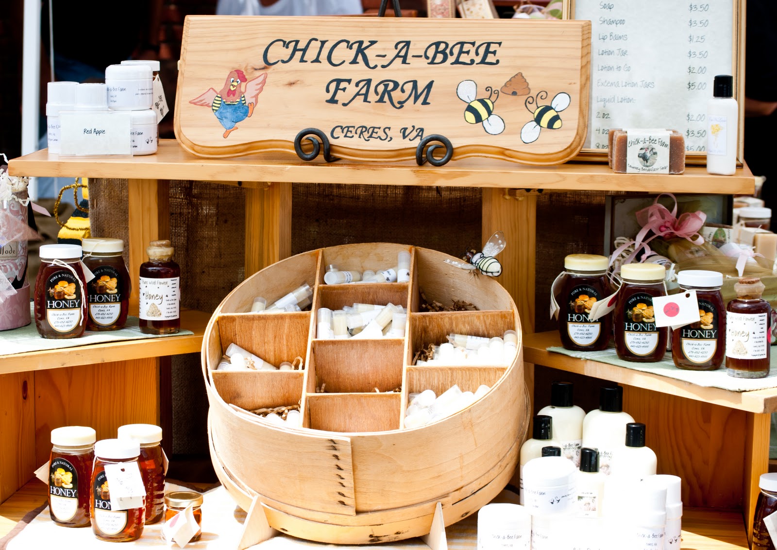 Chick-a-Bee Farm: Products & Pricing