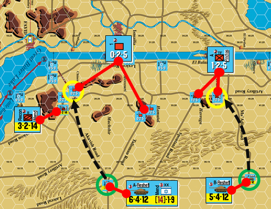 The Old Wargamer: Yom Kippur - Israeli Set Up
