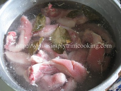 Barbecue Pigtail | Simply Trini Cooking