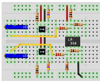 Circuito Seguidor de Línea