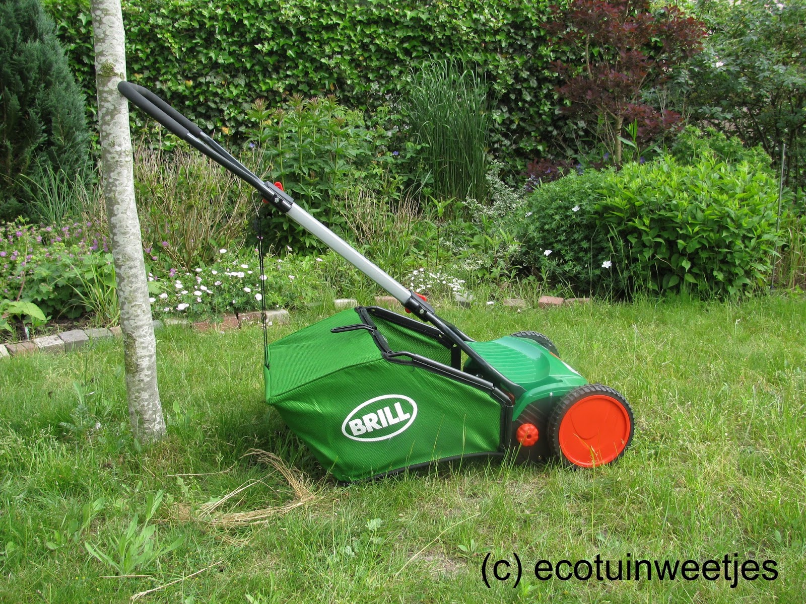 Ecotuinweetjes: Ecologische grasmaaier