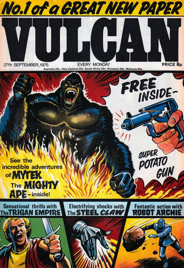 BLIMEY! The Blog of British Comics: VULCAN (1975)