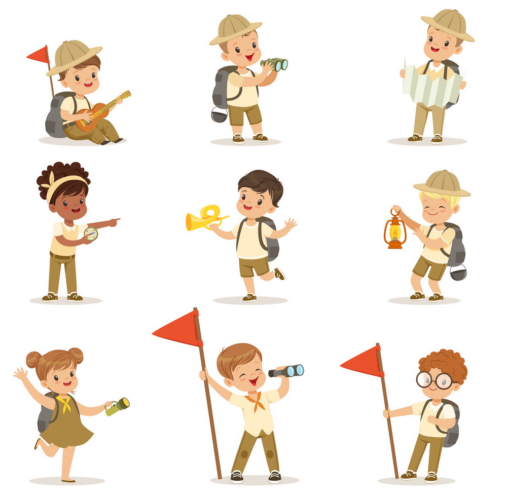 Kumpulan Gambar Kartun Lucu Pramuka