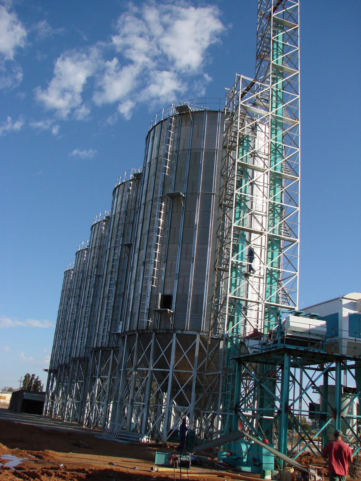 Taian Shelley Engineering Co., Ltd.: Grain Bucket Elevator Installed in ...