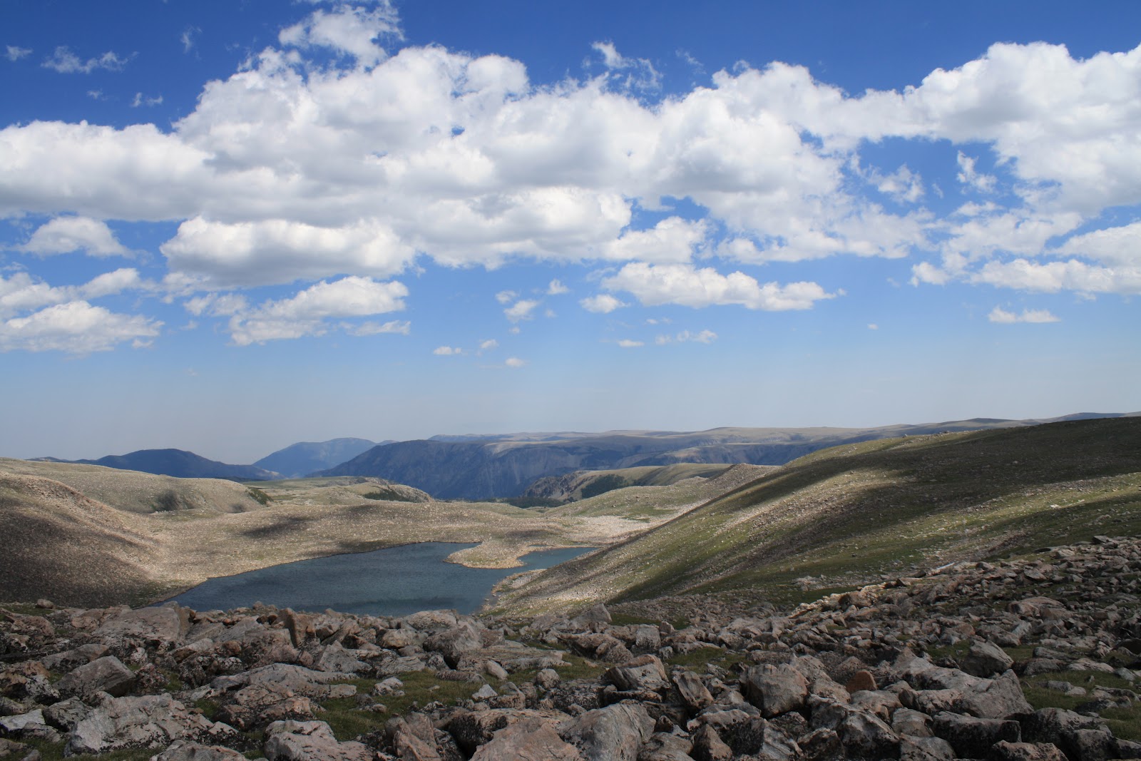 Living and Dyeing Under the Big Sky: Lakes below Hellroaring Plateau