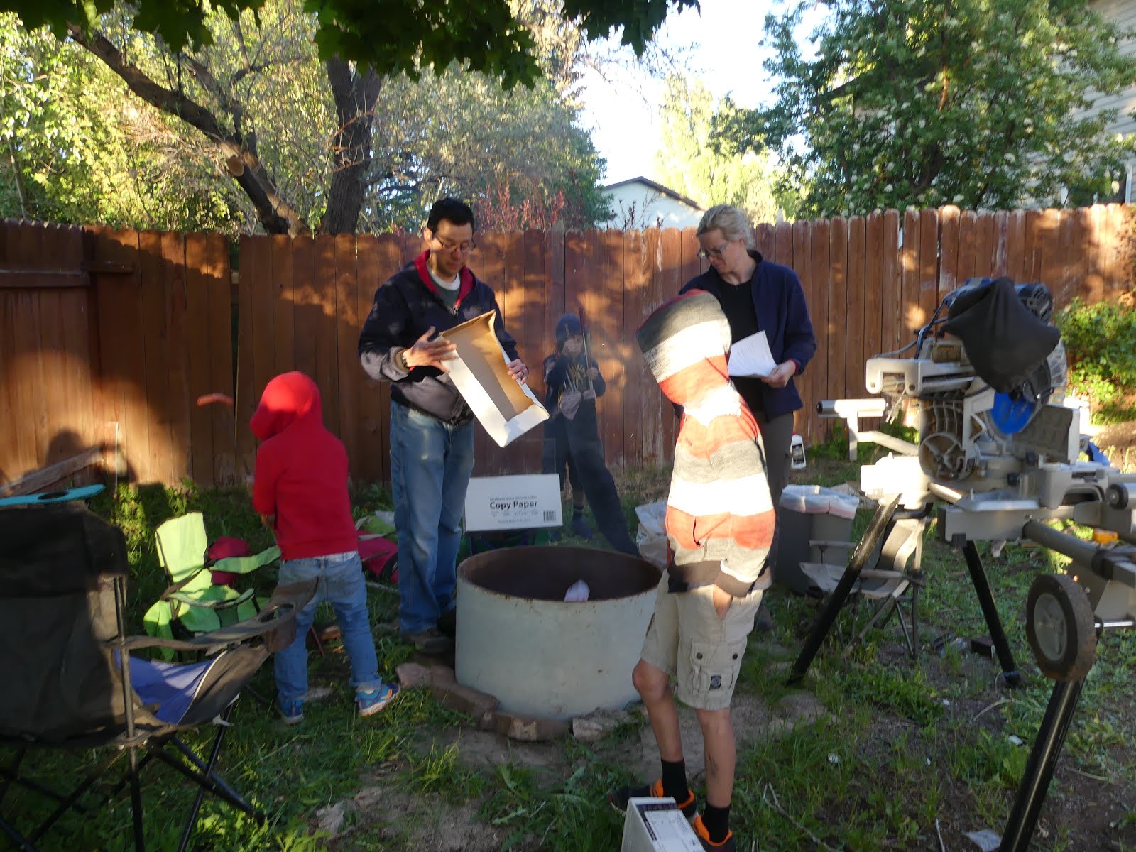 La Familia Latorre: Annual Homework Burning Party