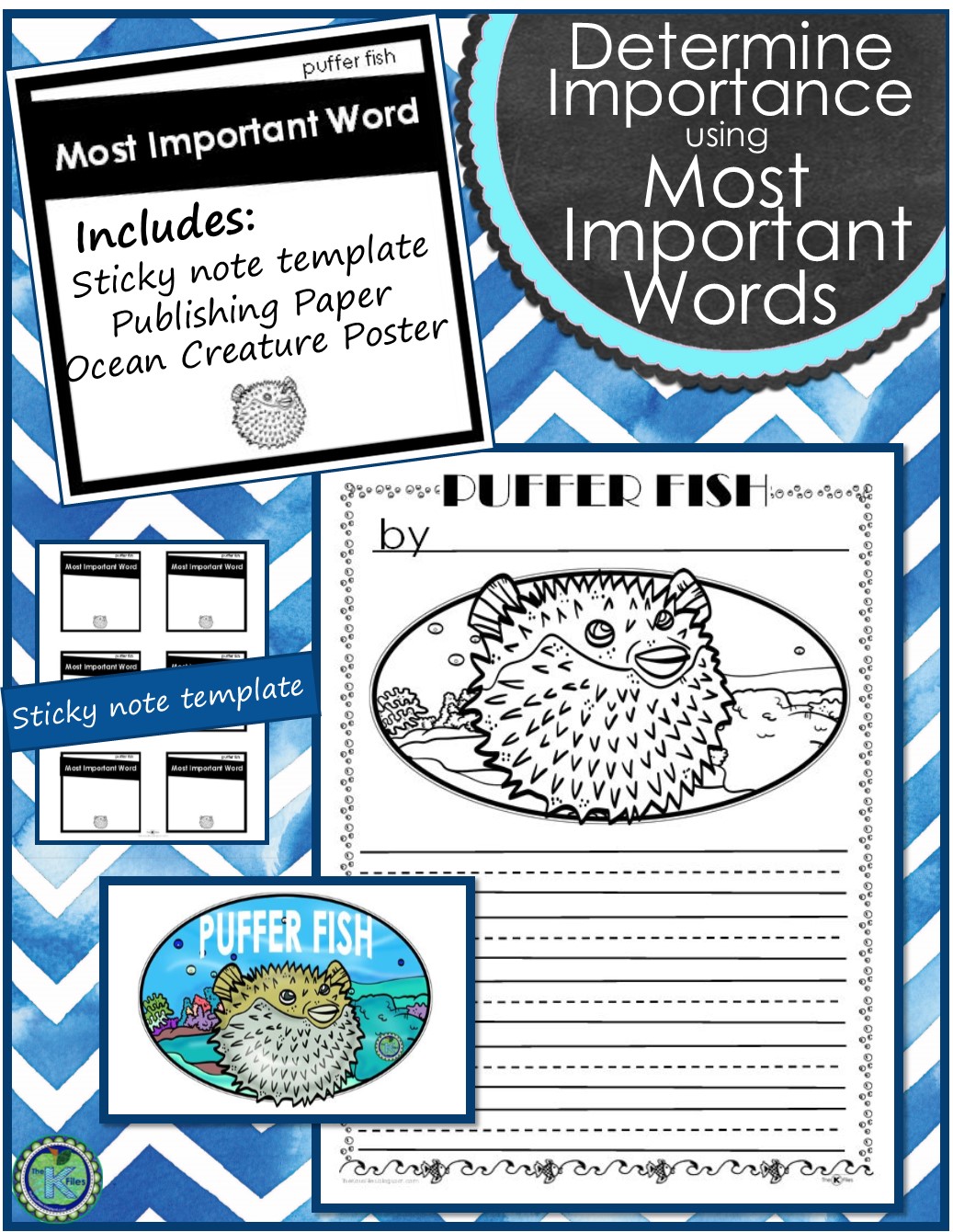 The K Files: Ocean Life: Nonfiction Reading and Writing Unit (Determine ...