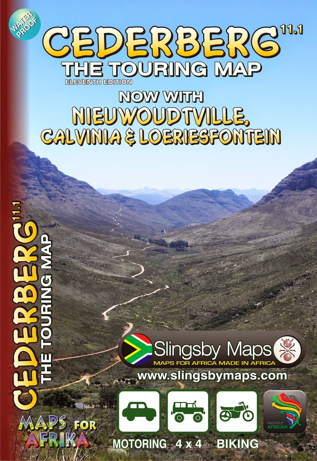 Hike the Cederberg: the Map: Report Back #32: New Cederberg Touring map ...