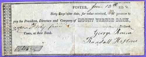 Whipple Van Buren Phillips: More on Mount Vernon, Rhode island