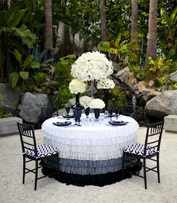Ombre Table Linens