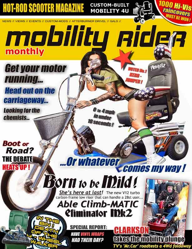 Mobility Rider magazine out now at all good newsagents and WHSmiths...