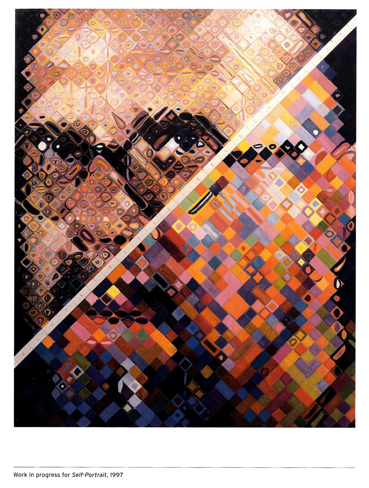 Chuck Close Drawing Technique