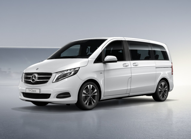 Mercedes Classe V (2016 à 2019) - Couleurs et code peinture