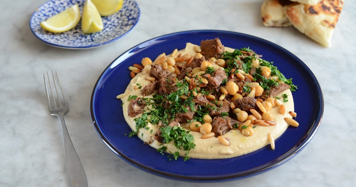 Ab oVo. Blog di ricette: Hummus Kawarma (Hummus con agnello e salsa al ...