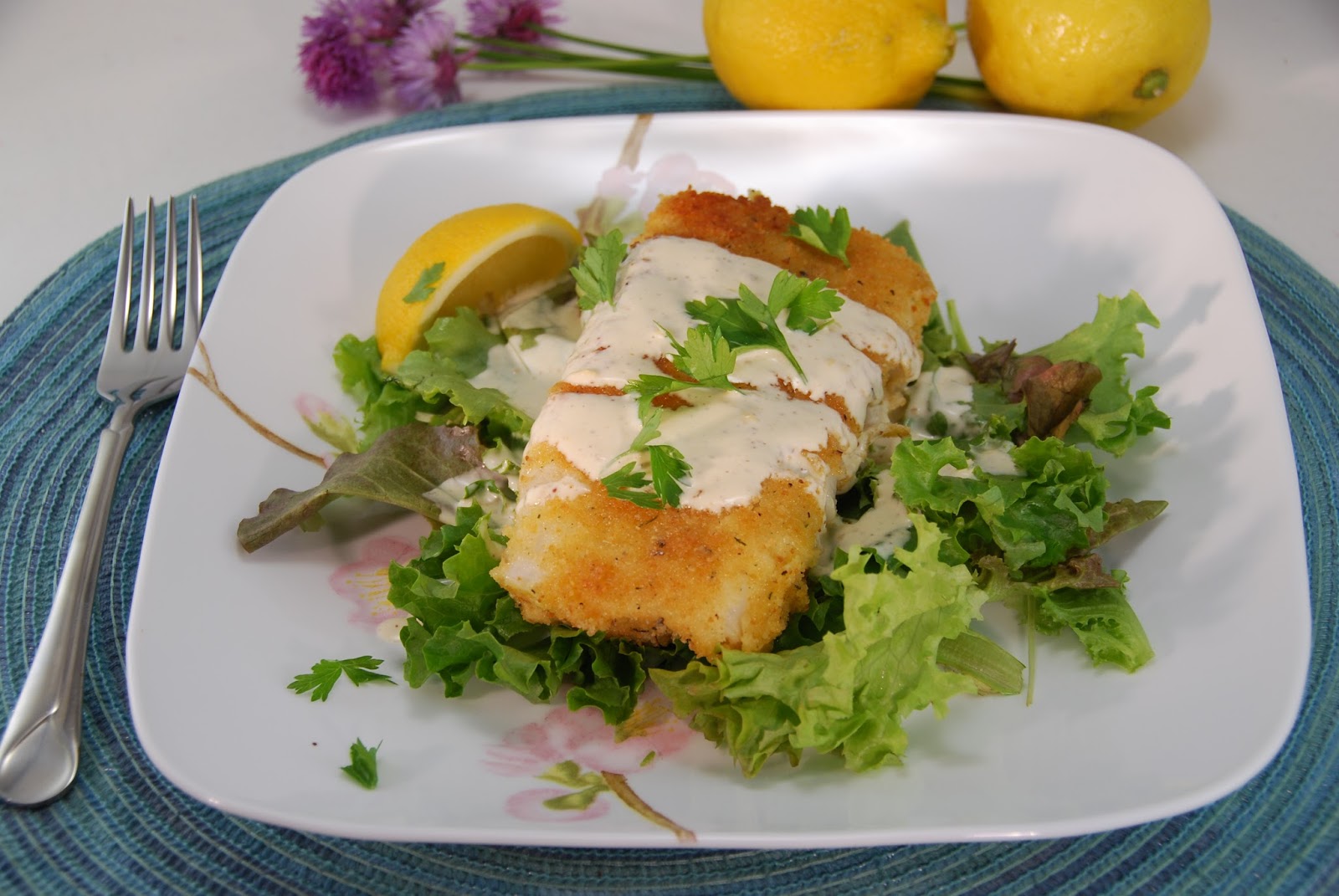 Paleo Rebel: Crispy Gluten-Free Fried Cod with a Dijon Aioli Sauce