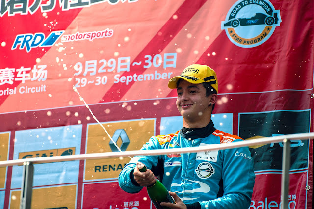 Miranda powers way to double podium finish at Asian Formula Renault ...