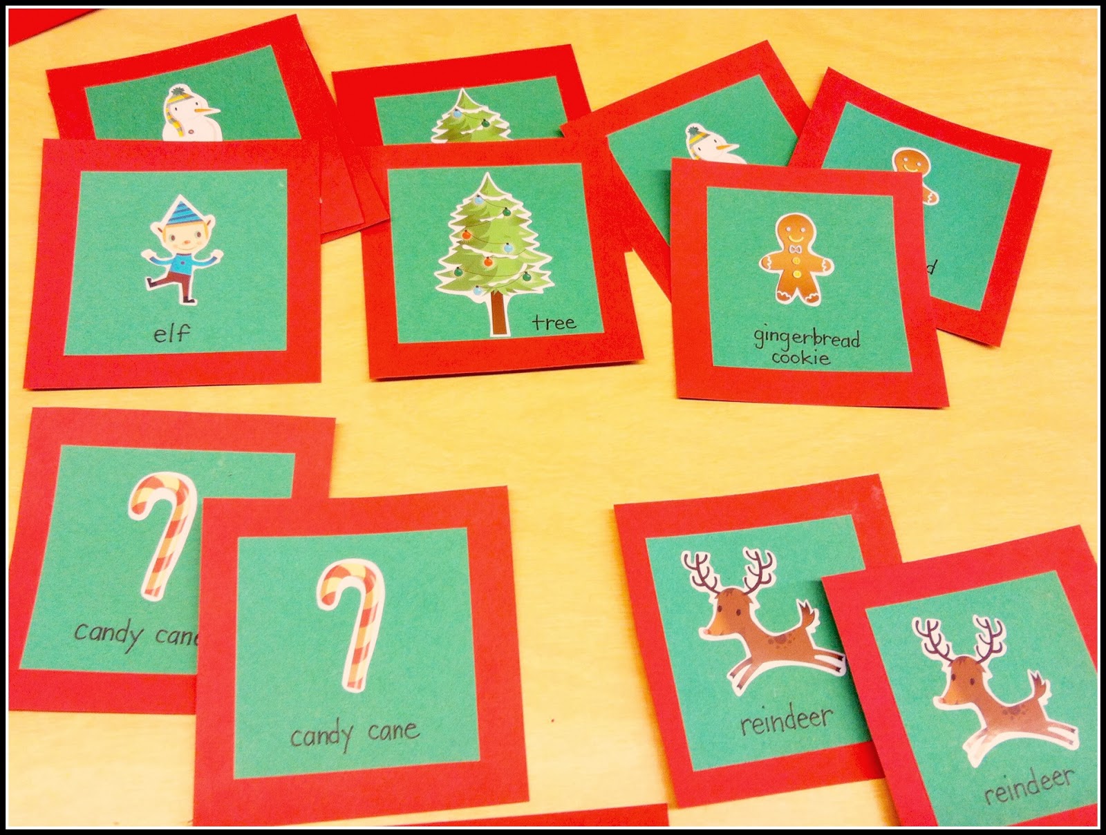 Mrs. Byrd's Learning Tree: A Very Merry Memory Game!