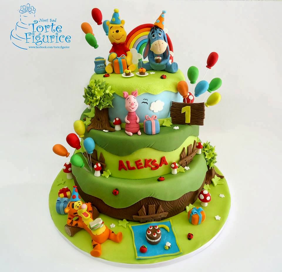 Torte i slatkiši : Vini Pu torta (Winnie the pooh cake)