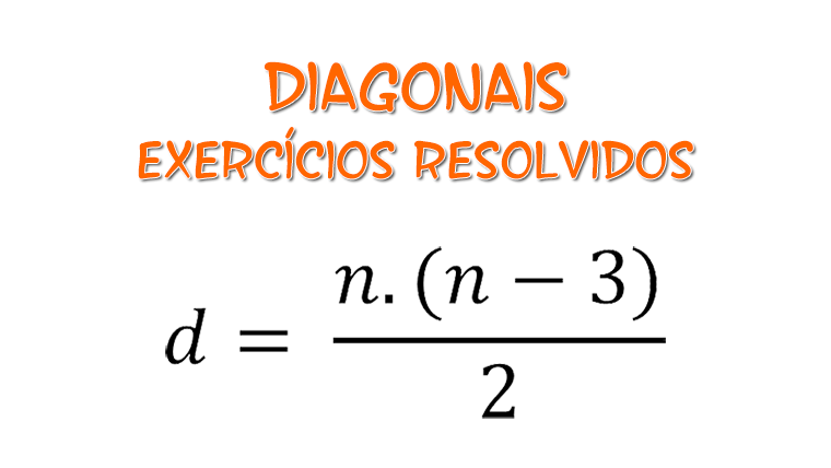 Diagonais de um polígono - exercícios resolvidos | Matemática Genial