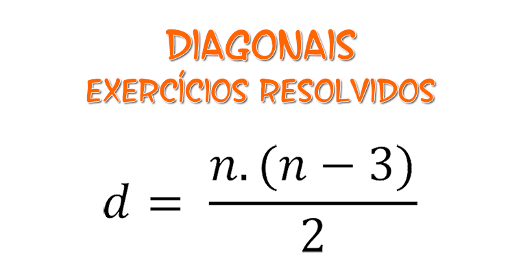 Diagonais de um polígono - exercícios resolvidos | Matemática Genial