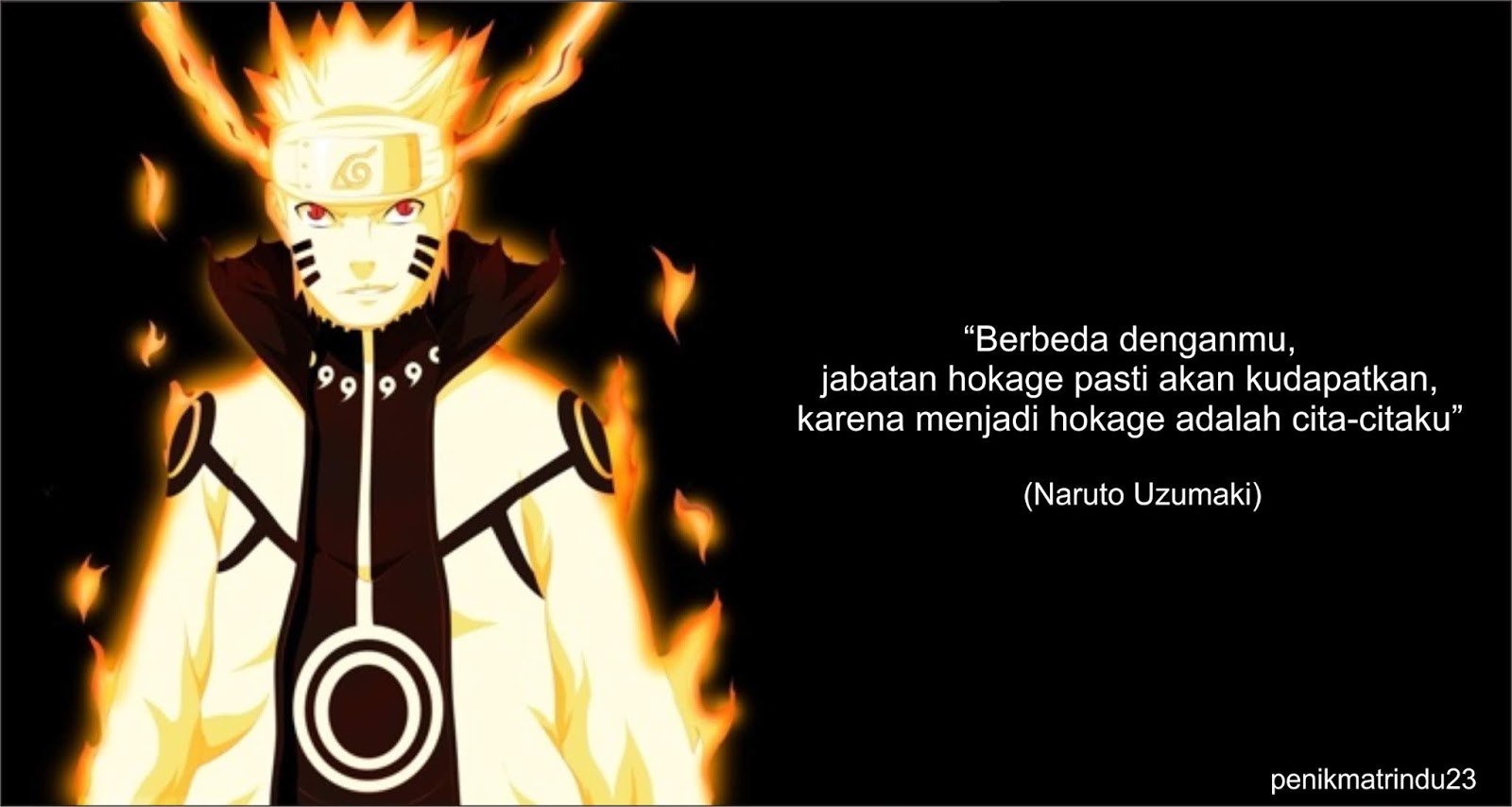 8 Kata kata Bijak Terbaik Naruto Uzumaki - Penikmat Rindu