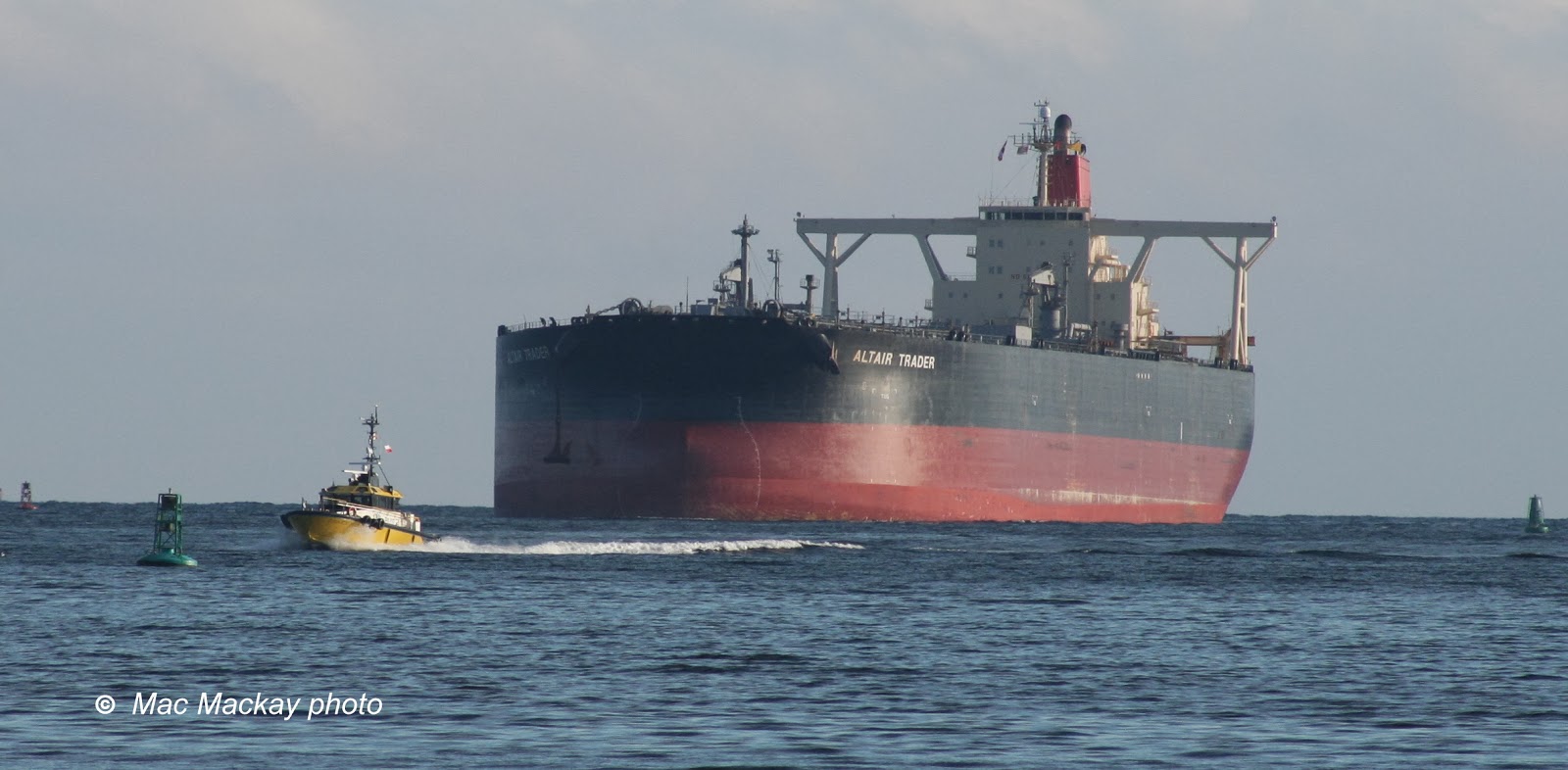 Shipfax: Altair Trader - big ship for bunkers