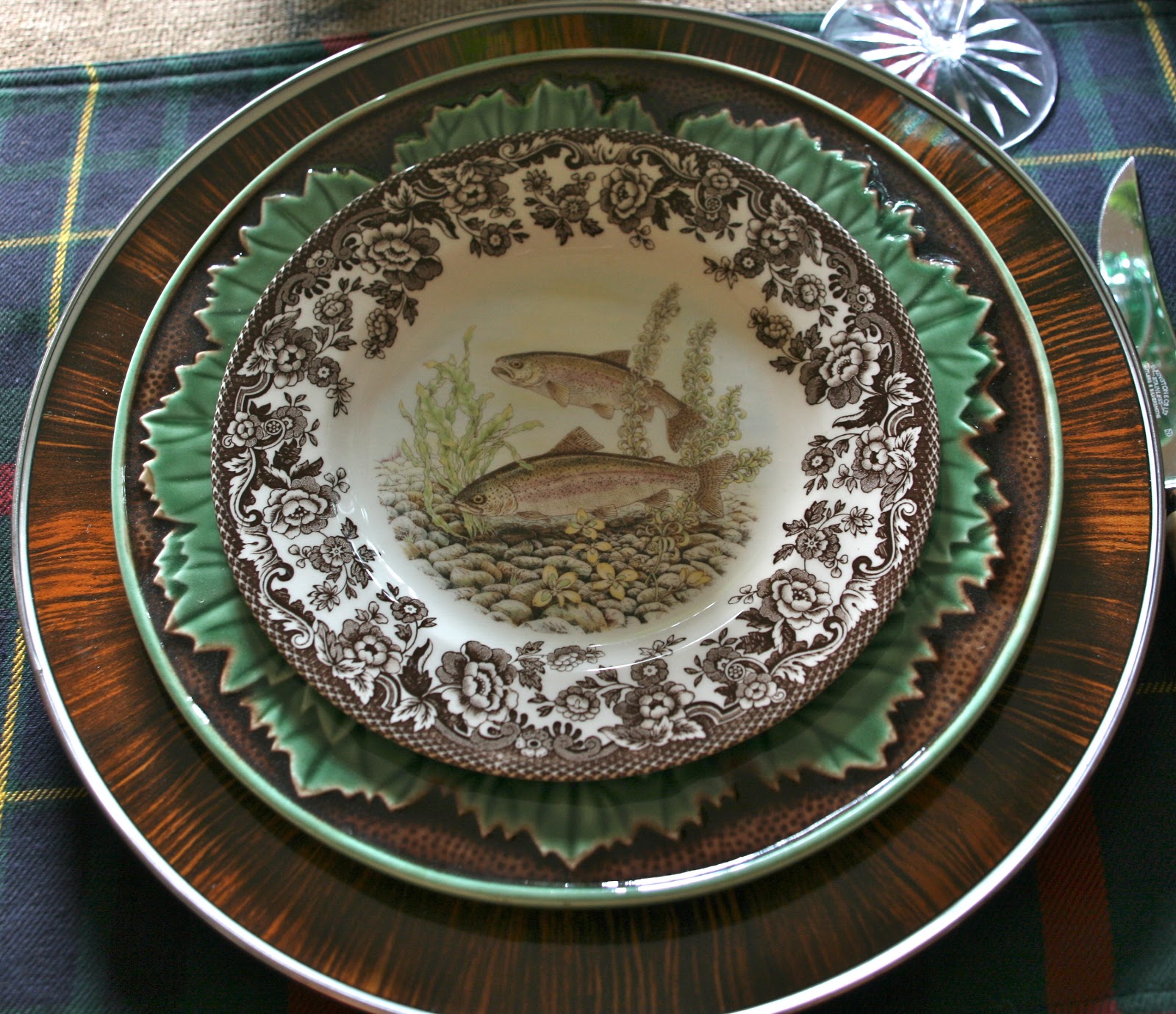 vignette design: A Fisherman's Dinner Tablescape