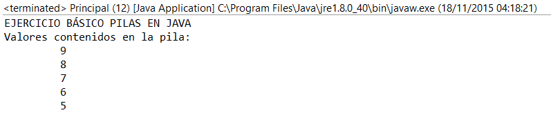 Diversión con Estructura de Datos: Pilas en Java