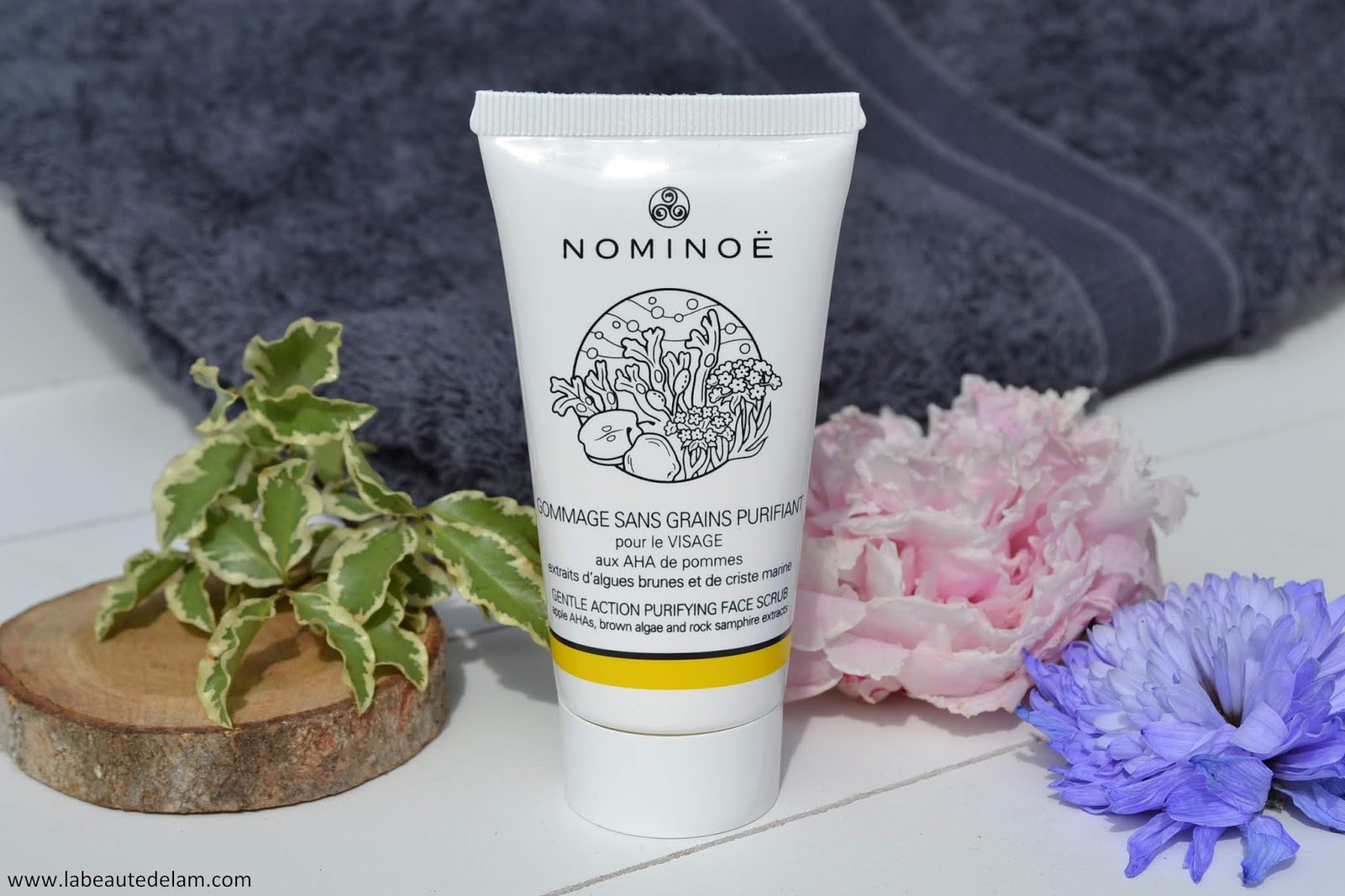 Que vaut le gommage sans grains purifiant pour le visage Nominoë