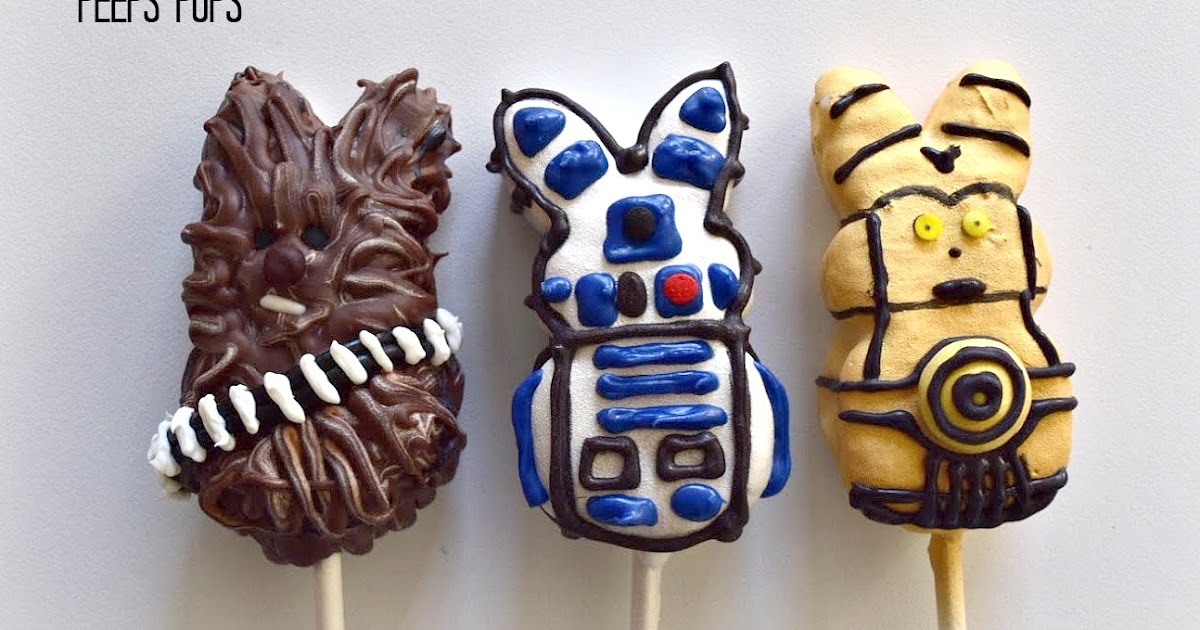 Sugar Swings! Serve Some: Day 11 Star Wars Peeps Pops #12daysofStarWars