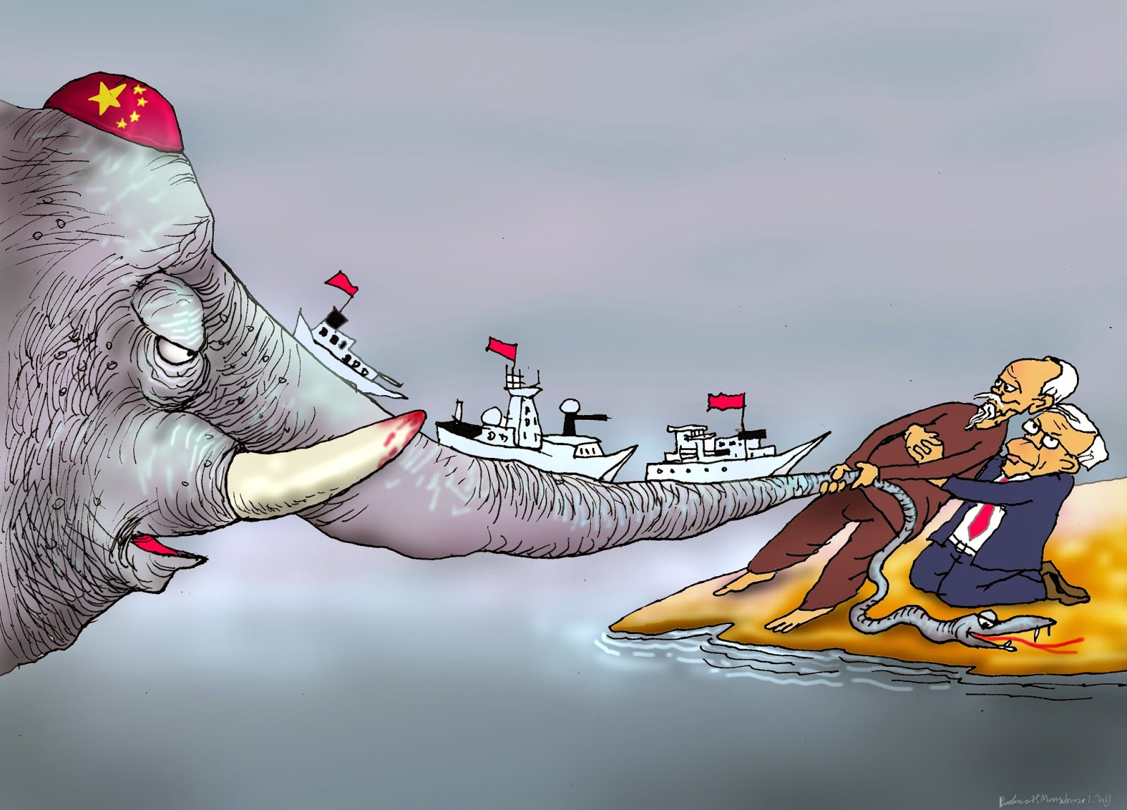 Con vòi con voi - Dân Làm Báo