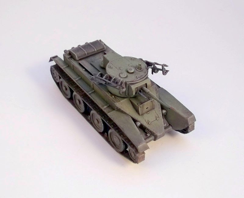 Gulumik Military Models: BT-5 with rocket mounting RS-132 1/72 UM - Gallery