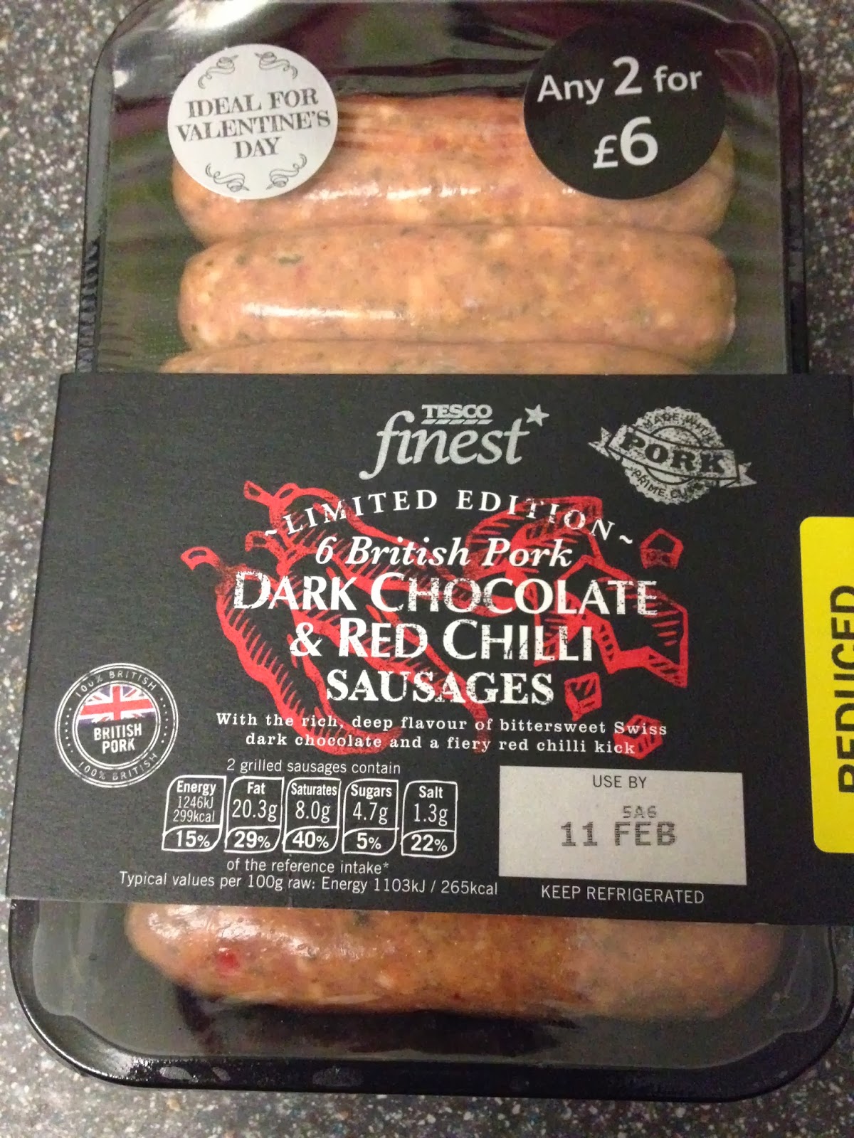 A Review A Day: Today's Review: Tesco Finest Dark Chocolate & Red ...