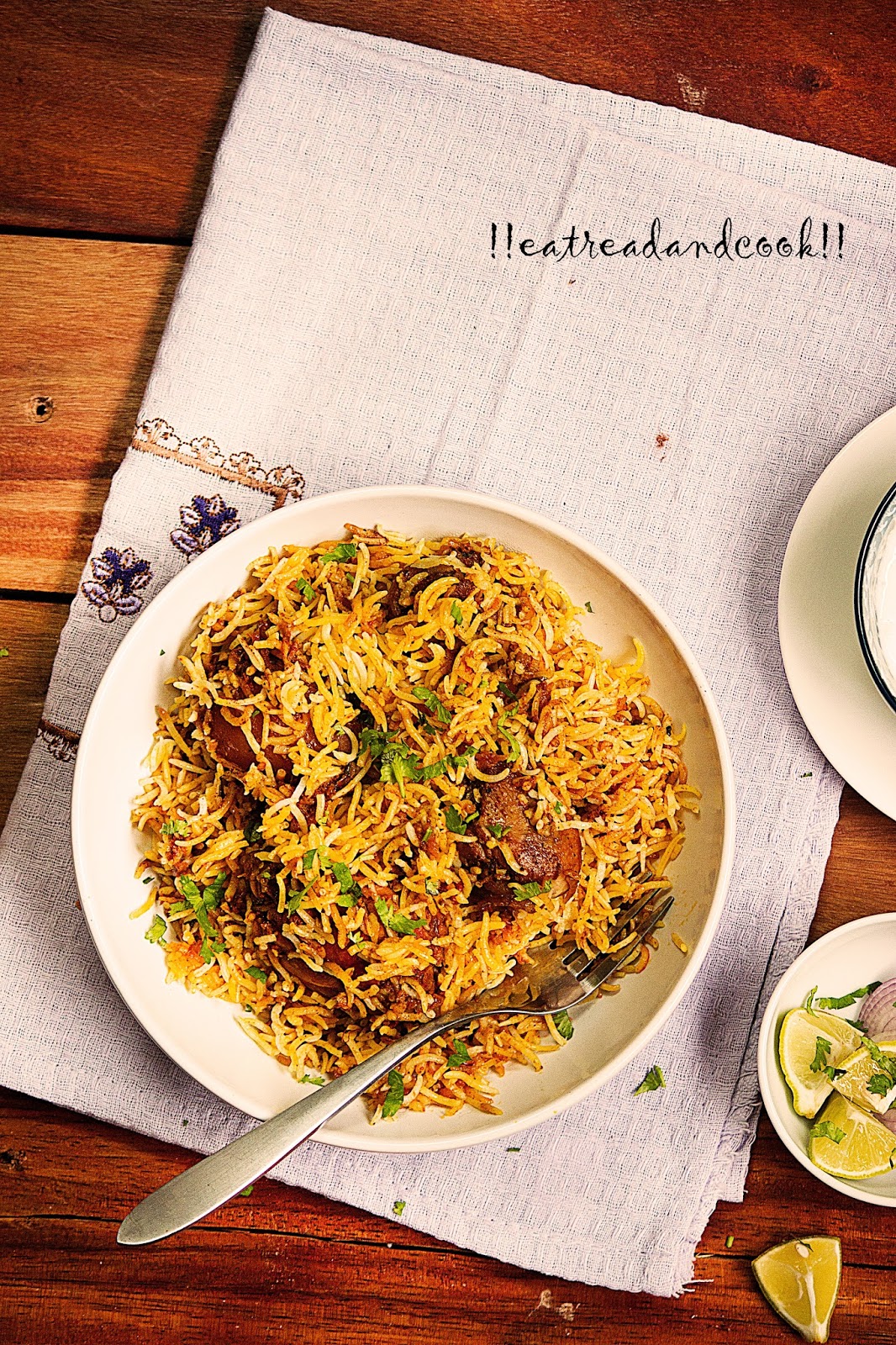 Traditional Muslim Biryani