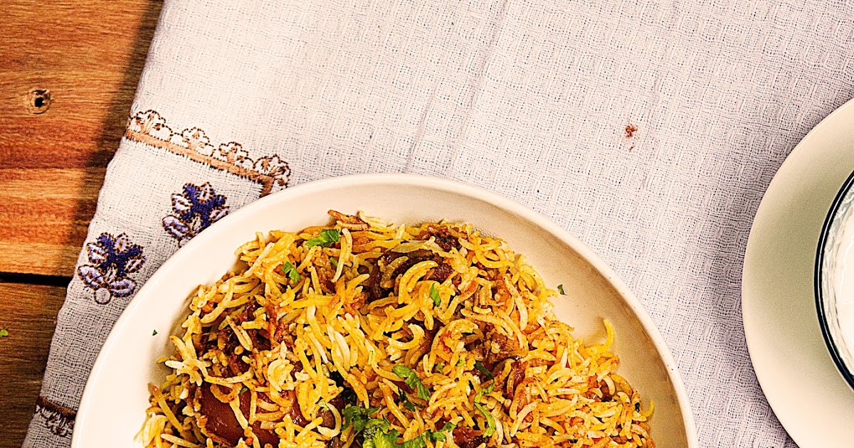 Traditional Muslim Biryani